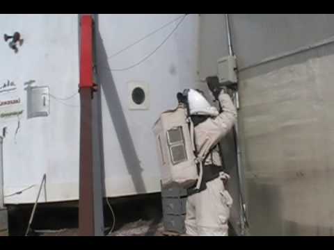EVA 44 Weather station repair work