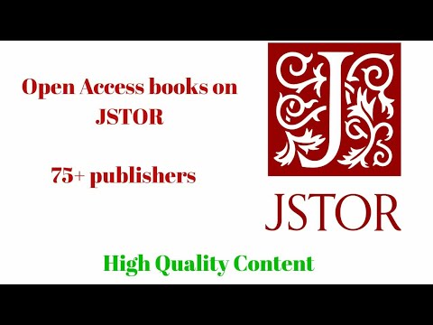 How To Search and Download Free JSTOR Ebooks and E Journals ? #QandAJunction #Jstorfree #openaccess