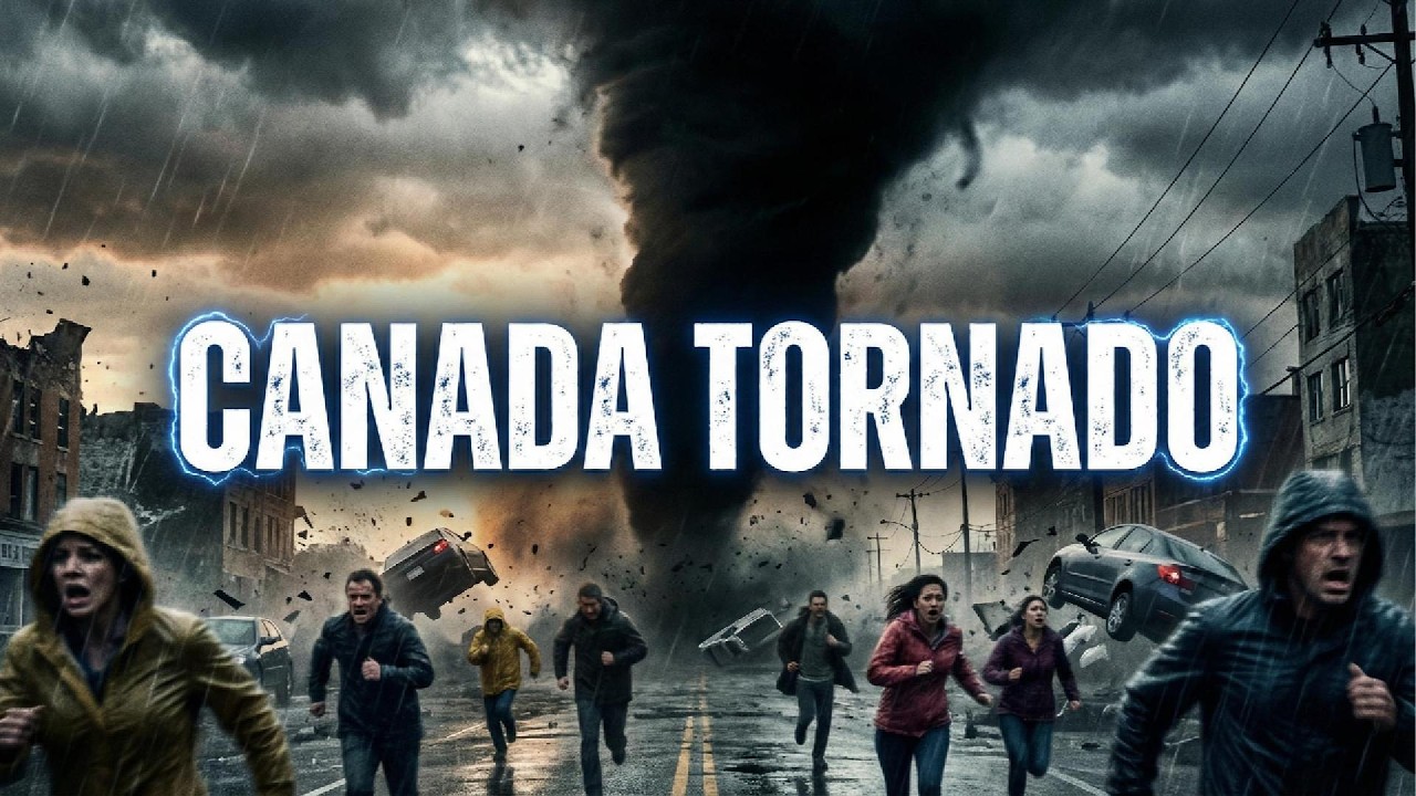 Epic Tornado Ravages Canada: Shocking Drone Footage, Terrifying Screams & Total Destruction!