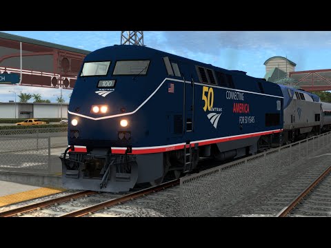 Steam Community :: Video :: Train Simulator 2022 | GE P42DC | Amtrak 100 50th Anniversary 1971 ...