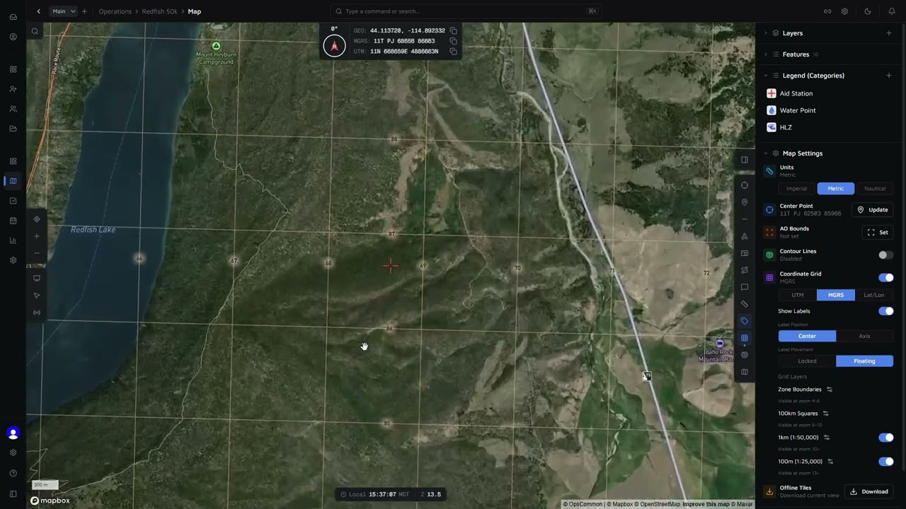 Grid Overlays: One Map, Every Grid System: MGRS, UTM, Lat/Lon