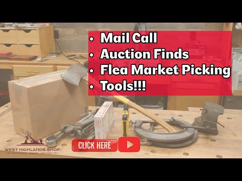 Mail Calls, Flea Market Picking and Auction Finds!