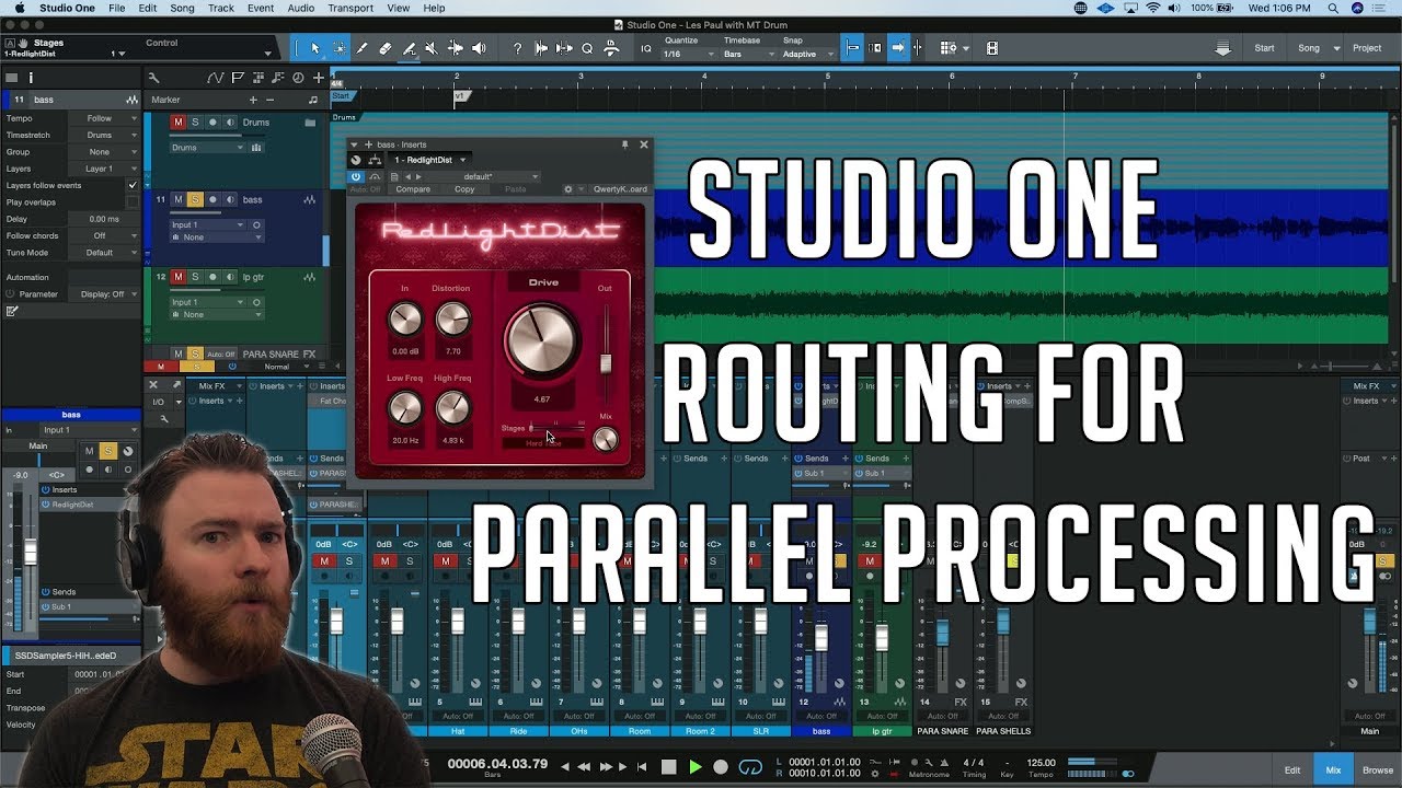 Studio One: Routing for Parallel Processing