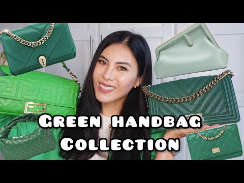 💚Green Handbag Collection💚 -Chanel, Fendi, Gucci and many more