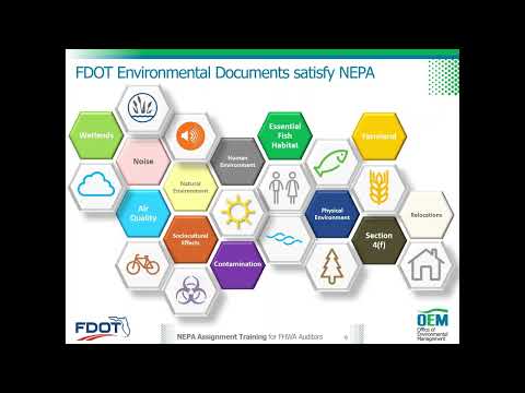 FDOT OEM NEPA Assignment FHWA Audit Team