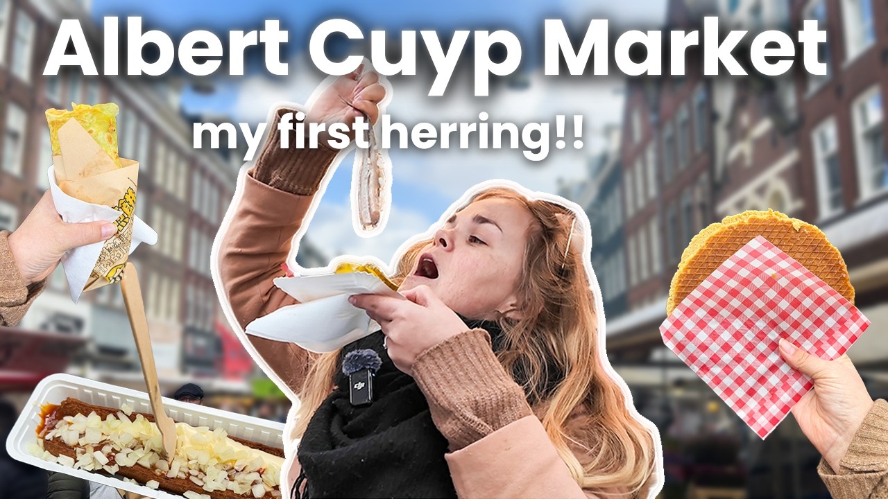 Visiting the most popular market in Amsterdam | Albert Cuyp Market