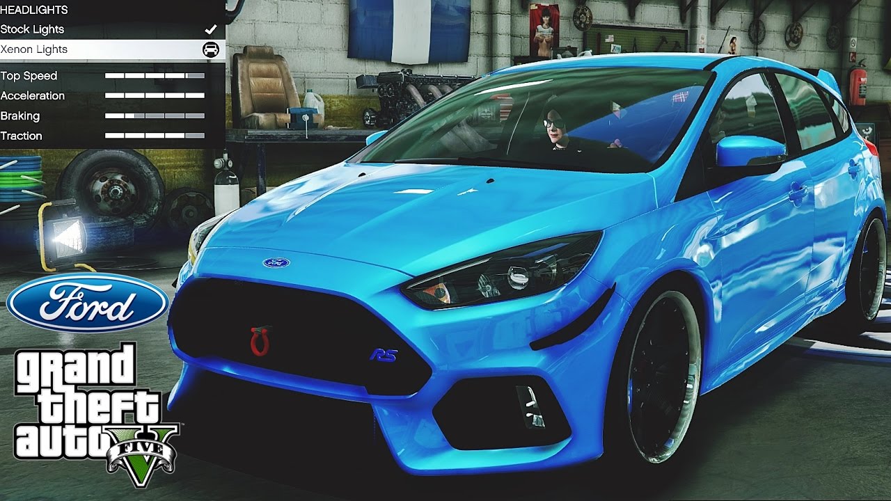 Ford Focus RS 2017 - GTA 5