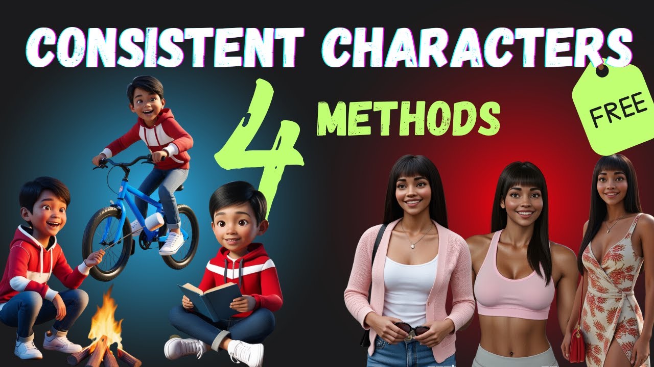 Four Free Methods to Generate Consistent Characters Across Multiple Scenes | Galaxy.ai