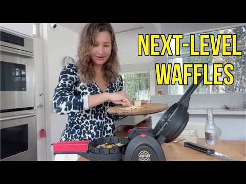 WORTH IT? Presto 03512 Stuffler Stuffed Waffle Make NEXT-LEVEL Waffles Maker Recipe Idea Fruit and..