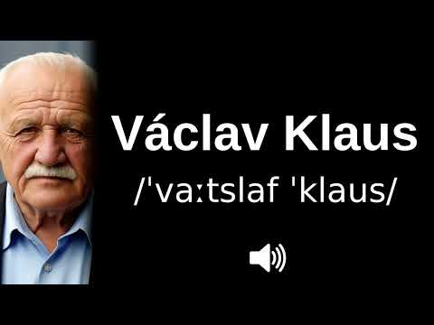 🇨🇿 How to pronounce Václav Klaus (CORRECTLY!)