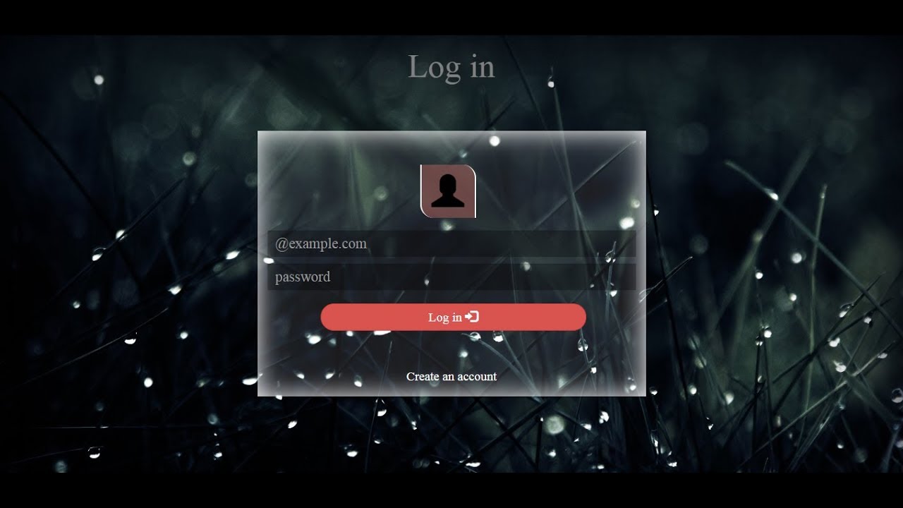 Bootstrap Login Design Form Code And Example - How To Make Bootstrap Login Design Form With Code