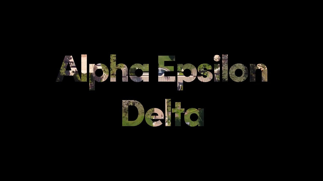 UCLA Alpha Epsilon Delta Fall Rush