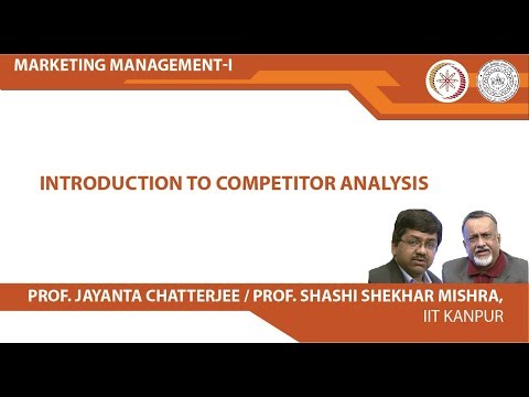 Introduction to Competitor Analysis Video Lecture - Crash Course for ...