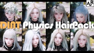 Dint999 HairPack I SMP Physics Wig at Skyrim Nexus - Mods and Community