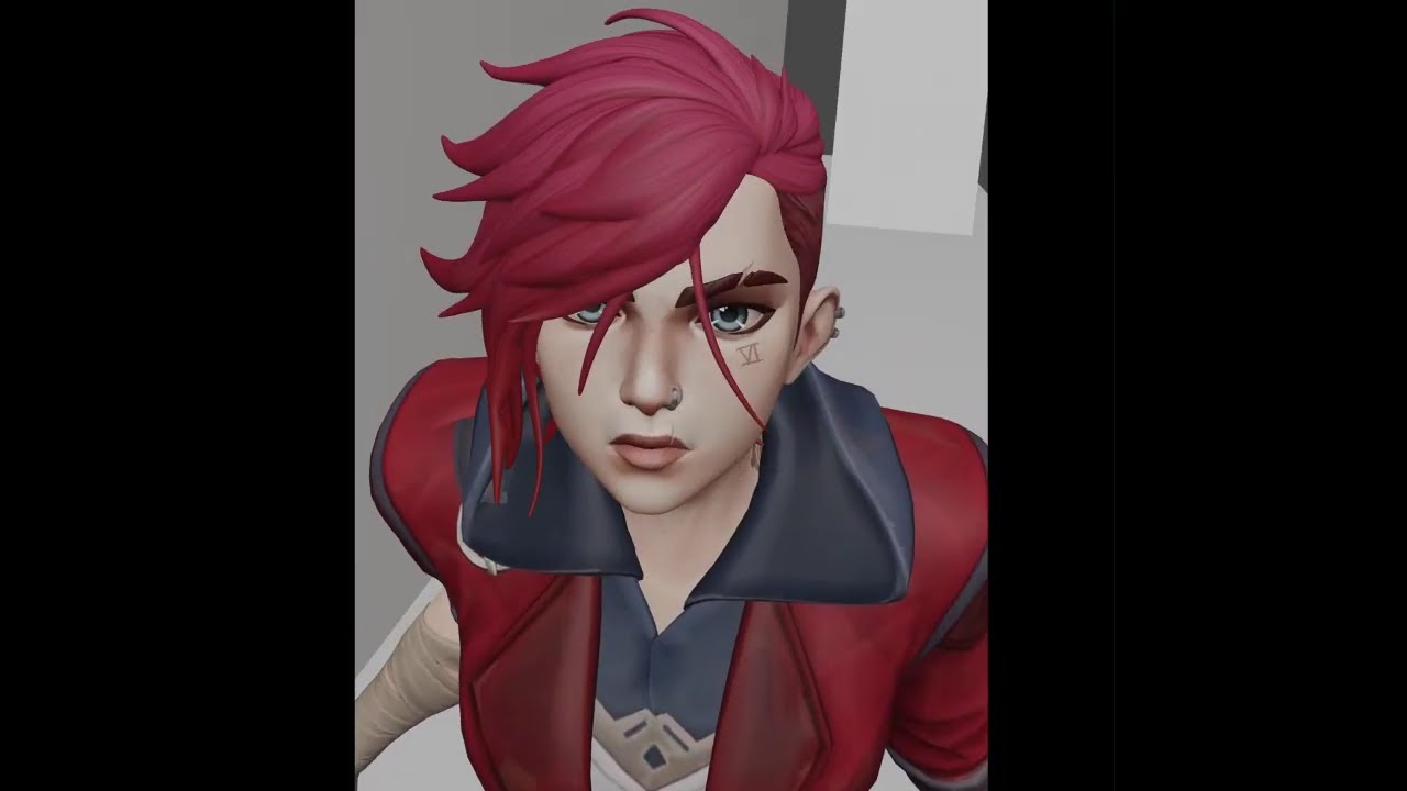 Vi animation Walk cycle test. #arcane