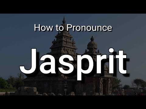 Jasprit - Pronunciation and Meaning