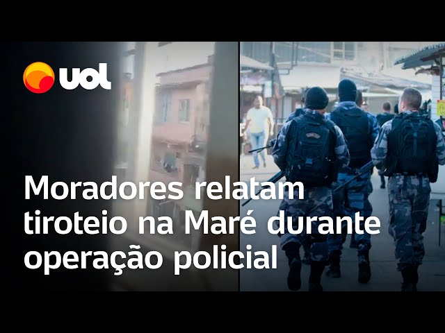 Polícia do Rio faz nova operação na Maré e moradores relatam tiroteio