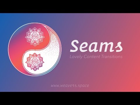 Seams - Fancy SVG Slants, Angle, and Curves for your website background