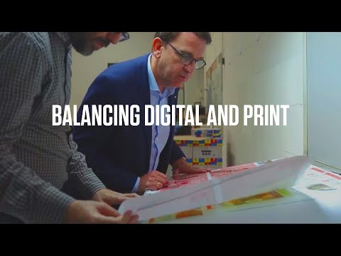 Personalised print campaigns and balance between digital and print in marketing mix