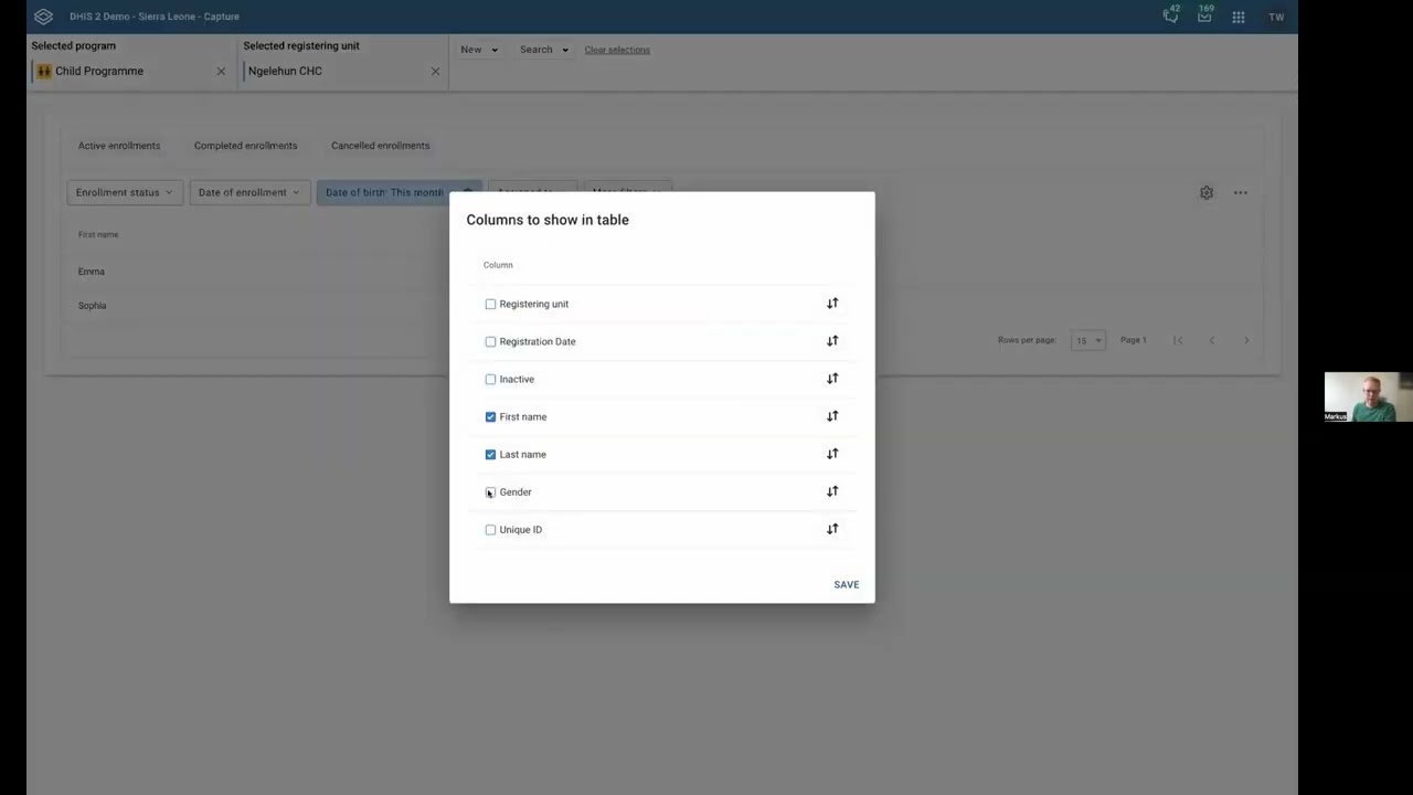 DHIS2 v2.38 Tracker: Tracker program working lists improvements