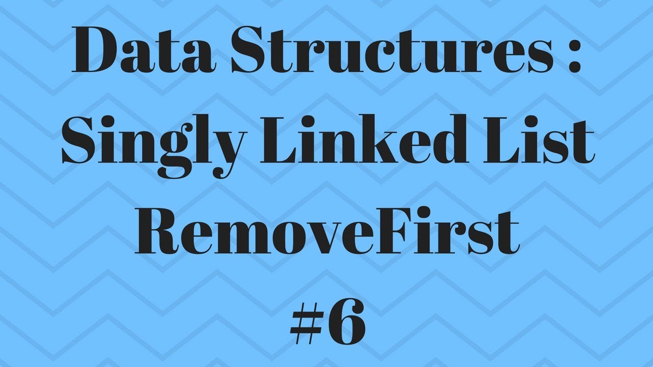 LinkedList in Java for Beginners Part 6 : RemoveFirst Method