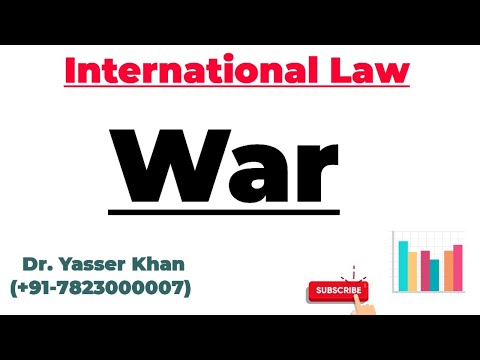 War | Meaning Of War | Definition Of War | International Law | Law | What Do You Mean By War | CUET