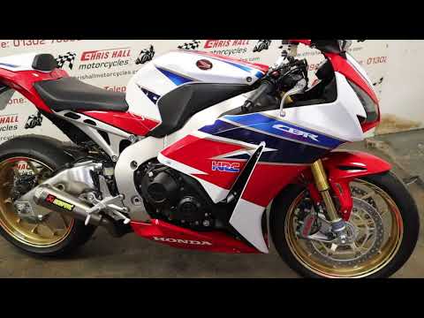 2016 Honda CBR1000 SP with only 86 miles on the clock for sale @ Chris Hall Motorcycles Doncaster.