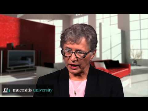 What are our best tools for helping patients manage their oral mucositis symptoms?