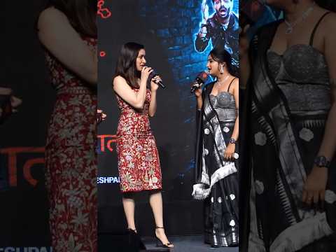 Shraddha Kapoor SINGS Tamannaah Bhatia Stree 2 song ???? #shraddhakapoor #stree2 #tamannaahbhatia