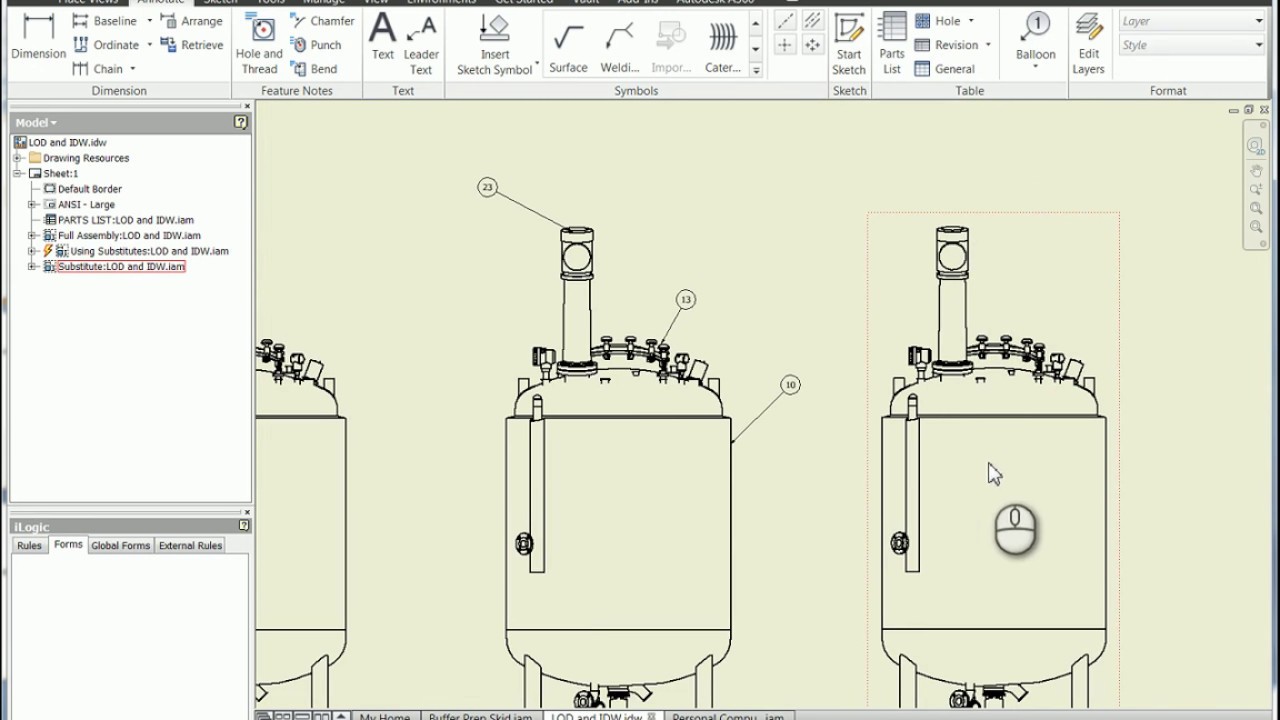 Inventor Large Assembly Management Class Overview