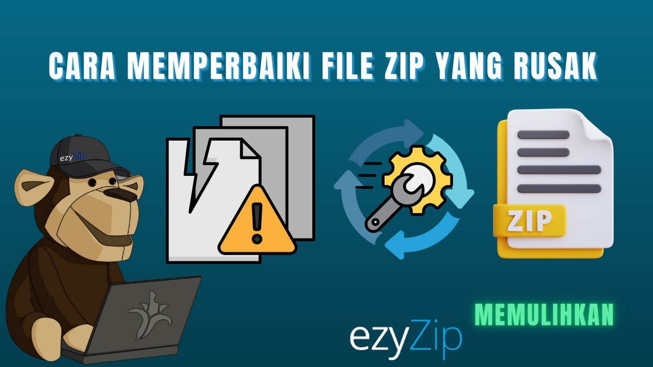 📦 Cara Memperbaiki File ZIP yang Rusak Online Gratis | Tanpa Instalasi Perangkat Lunak