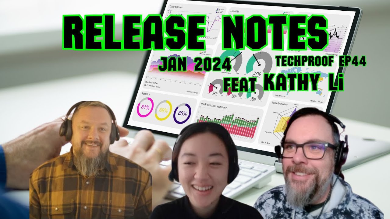 Release Notes Early Jan 2024