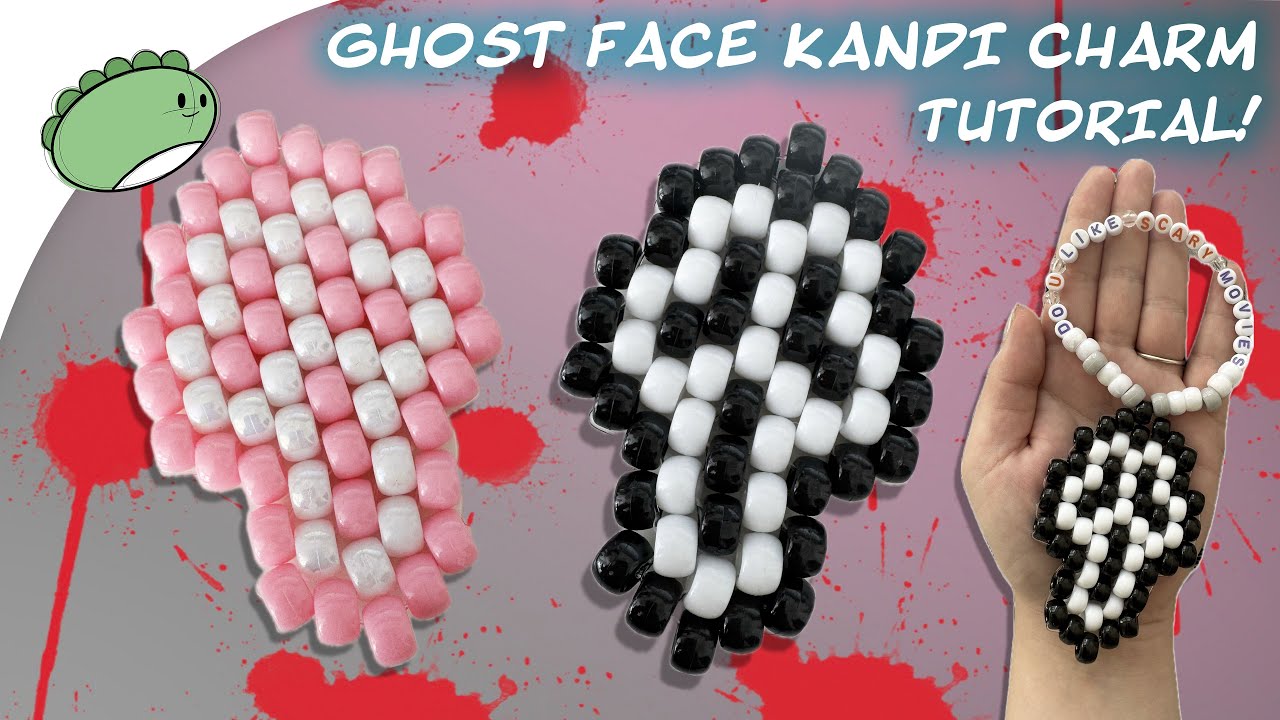 GhostFace Kandi Charm Tutorial!