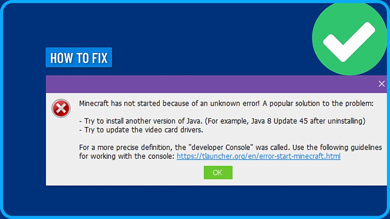 How to FIX Java Error in Minecraft/Tlauncher (2025)