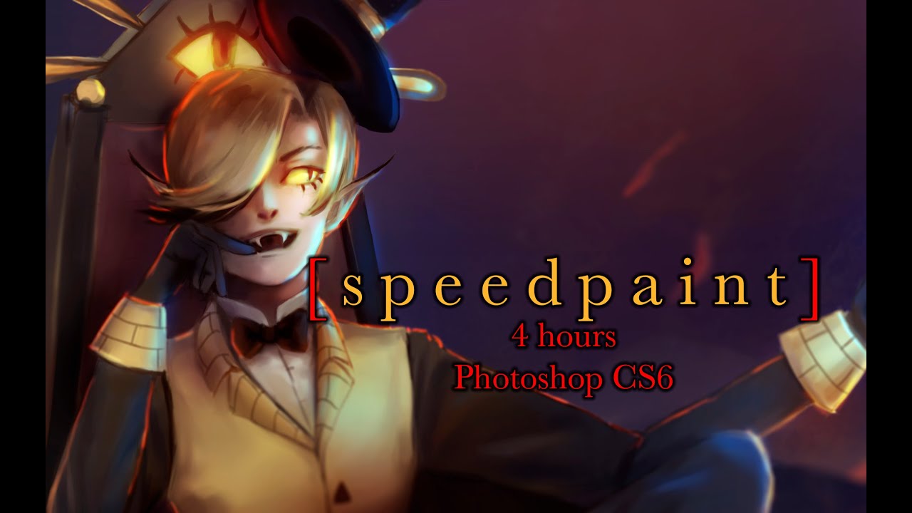 Bill Cipher - Speedpaint [Gravity Falls]  -- The Sequel