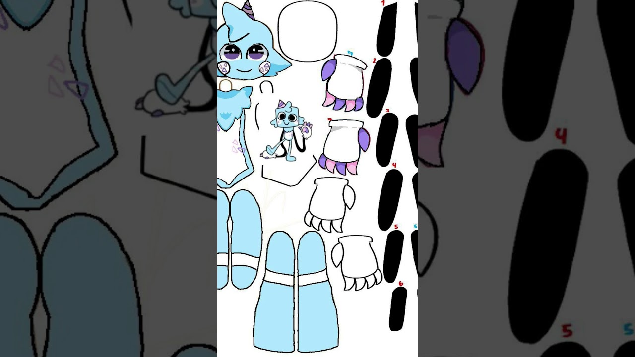 Dandy world paper dolls (part 3) #dandy world #paperdolls