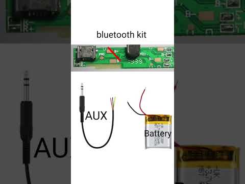 How to make bluetooth receiver 😱From old 😅bluetooth earphones #shortsvideo #ytshorts #viral #shorts
