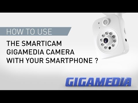 how to use the Smarticam Gigamedia camera with your smartphone ?