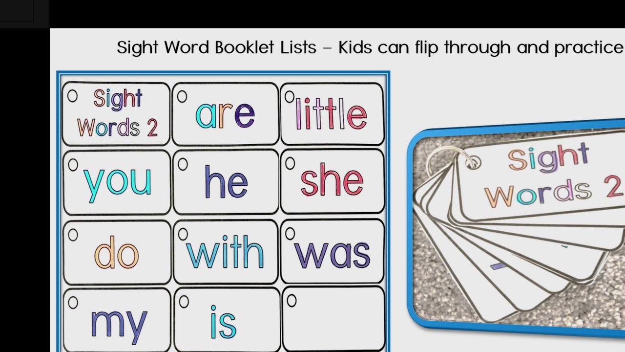 How Kindergarten Parents Can Teach Their Kids #Sight #Words- Includes activities for all 4 lists!