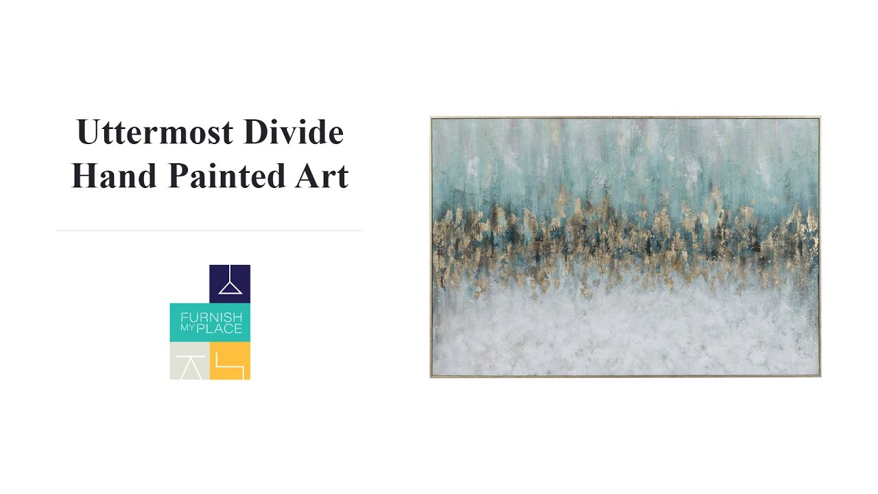 Uttermost Divide Hand Painted Art - FurnishMyPlace.com