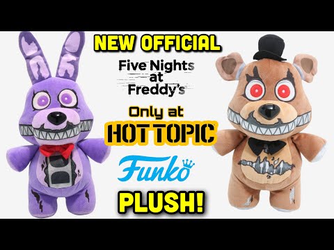 All New Five Nights at Freddy's Funko Nightmare Plushies!!!
