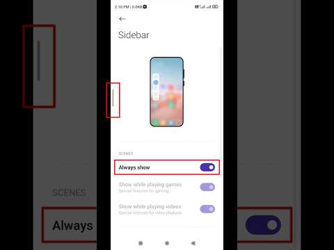 How to disable sidebar floating window setting #shorts