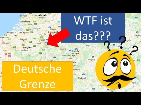 Spaß mit Google Maps | Deutsche Enklave in Belgien?
