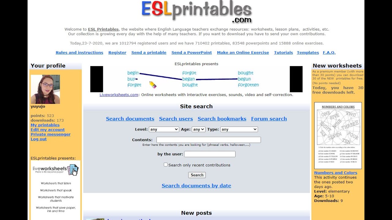 How to use ESLprintables.com to create online exercises || Games and quizzes for FREE