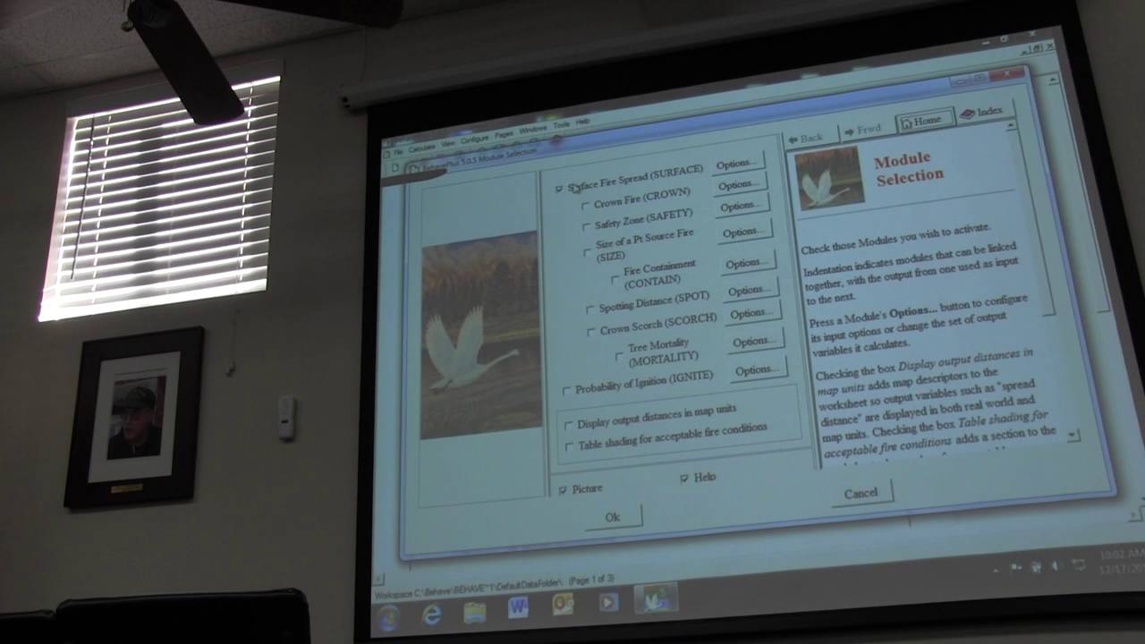 Intro tutorial for the BEHAVEPlus fire behavior modeling software