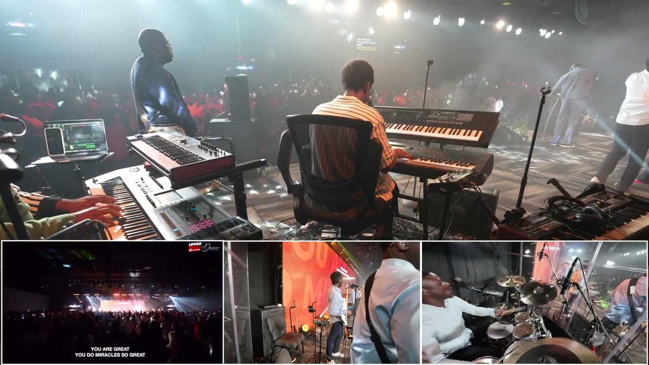 Dunsin Oyekan Upper Room Calgary Day 1 - Musicians POV