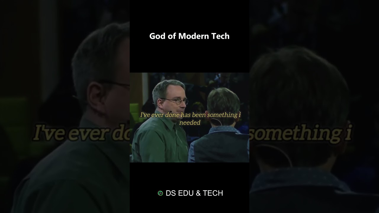 God of Modern Tech | Linus Torvalds | Linux and Git #dseduandtech  #technology #ai #linux #git