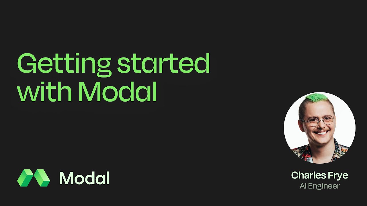 Getting started with Modal