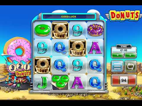 Donuts Slot by Big Time Gaming A Video Guide and Features