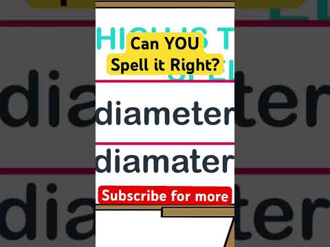 Can YOU Spell it Right? The ULTIMATE Spelling Challenge! English Vocabulary - #052